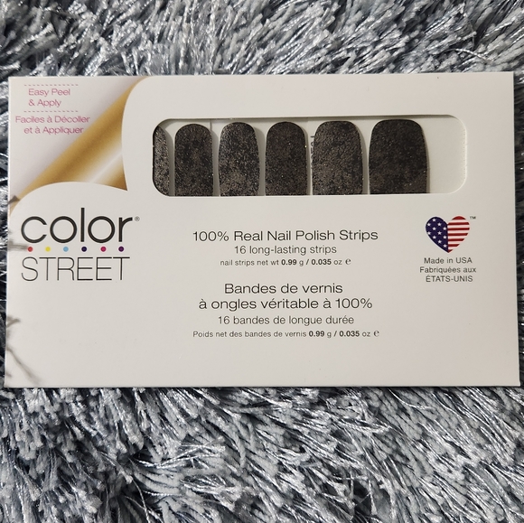 Color Street | Makeup | Color Street Brassy Gold And Black Metallic ...